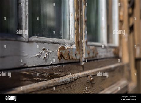 Old Dirty Window Frame Stock Photo Alamy