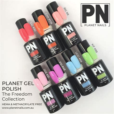 The Planet Gel Polish FREEDOM Collection