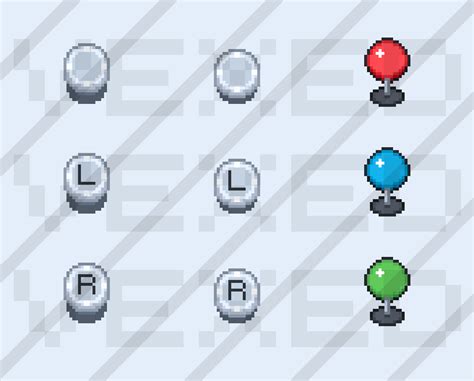 button prompt 2 16x16 user interface controller keyboard and more