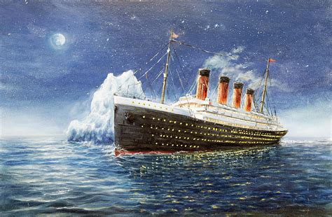 Blue Iceberg Titanic