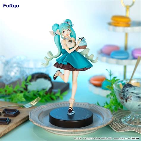 ฟิกเกอร์แท้🇯🇵 Hatsune Miku Sweet Sweets Mint Chocolate Ver Furyu มิกุ Shopee Thailand