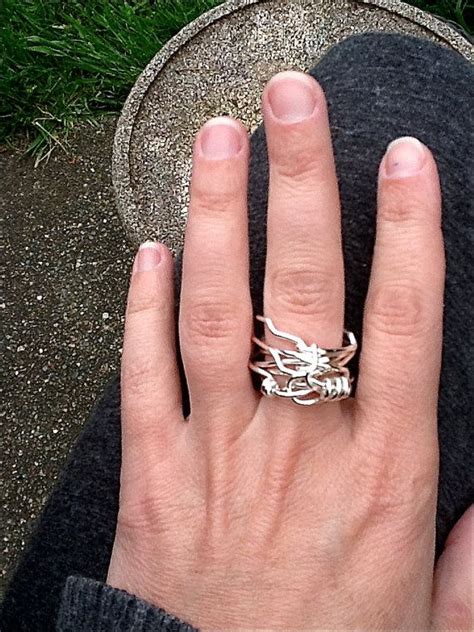 Silver Nest Ring By Danielledunlap On Etsy 80 00 Jewelry Silver Rings