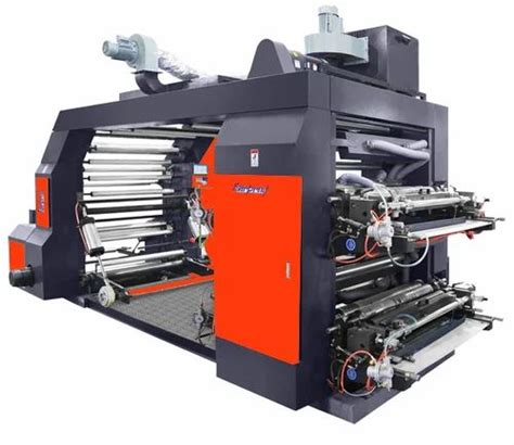 4 Color Flexographic Printing Machine At 1250000 Unit 3 Color Flexo