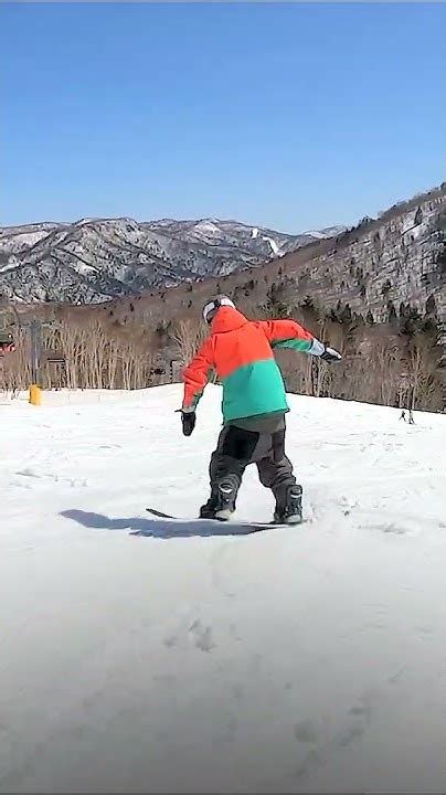 【フロントテールからソネのコンボ】270回ってフロントテールで止めて270回す間髪入れずにヒールをかけてソネの入りにもっていくそこから前足軸