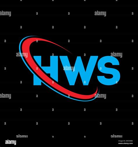 Hws Logo Hws Letter Hws Letter Logo Design Initials Hws Logo Linked