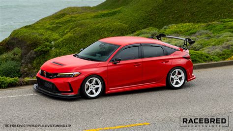 Front Splitter Kit Honda Civic Type R Fl5 Racebred Components