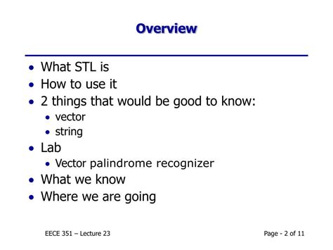 Ppt Standard Template Library Stl Powerpoint Presentation Free