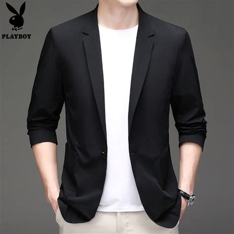 สูท สูทผู้ชาย สูทแฟชั่น สูทสองชิ้น Suits Suit Setsเพลย์บอยฤดูร้อนใหม่