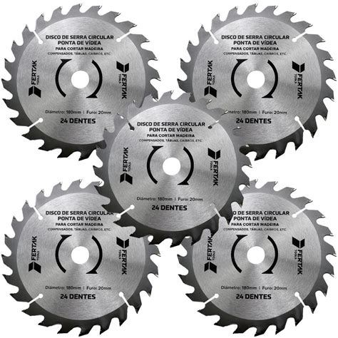 Disco Serra Circular 24 Dentes Para Madeira 110mm Furo 20m Uso