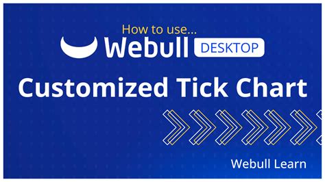 Investors Education How To Use The Customized Tick Chart On Webull