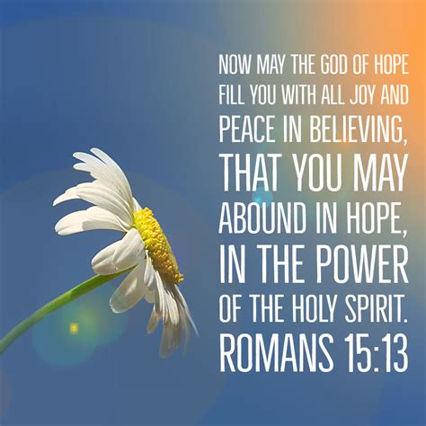 Commentary Romans 15 13