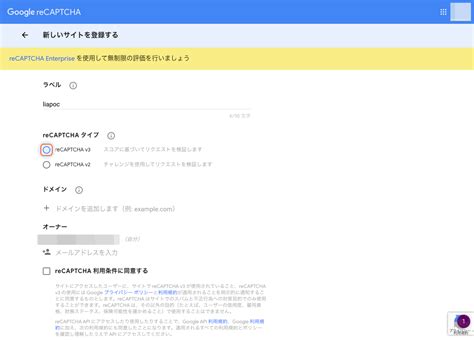 Recaptcha V3 を5分で実装 Web担当者の備忘録