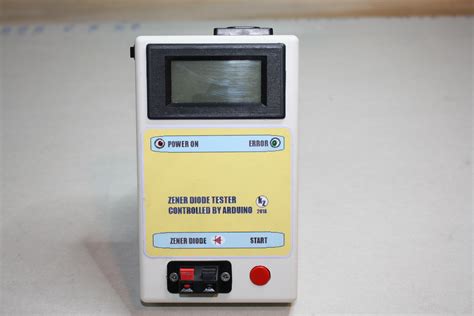 Arduino Zener Diode Tester Trybotics