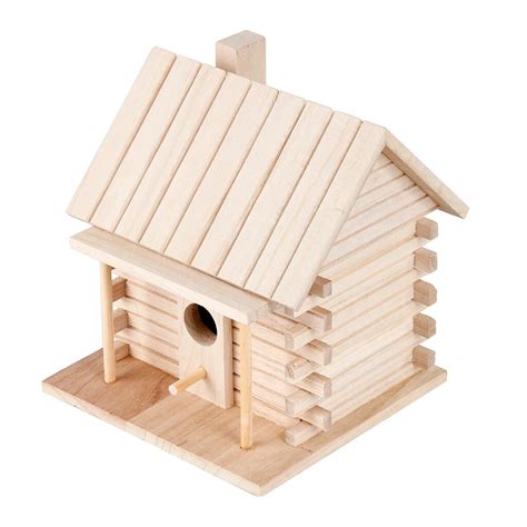 Wooden Bird House Nesting Box Hanging Bird Nests H Vicedeal