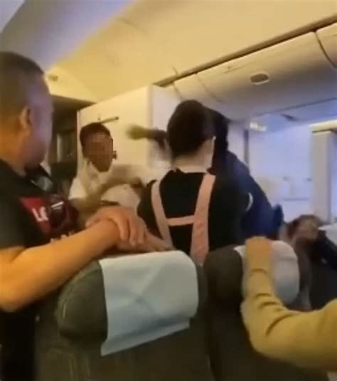 影3萬呎高空全武行！長榮飛舊金山航班旅客換座位爆互毆 Fbi都出動了