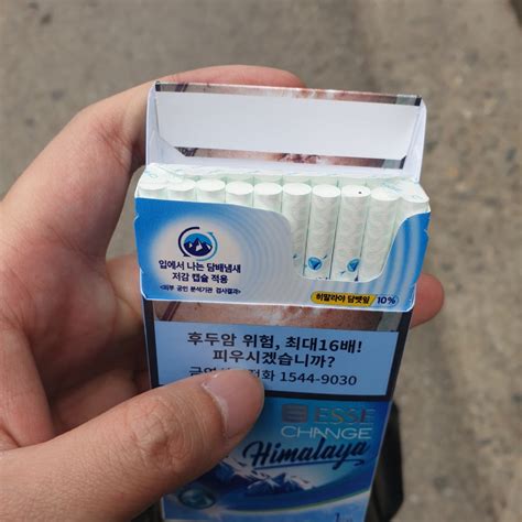 담배리뷰 에쎄 체인지 히말라야 네이버 블로그