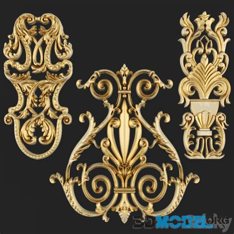 3d Model Fretwork Classic