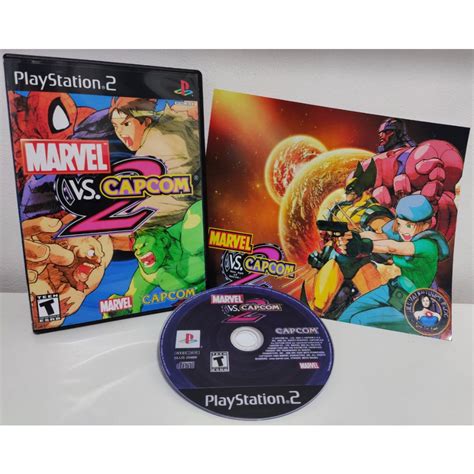 Marvel Vs Capcom 2 Ps2 Shopee Brasil