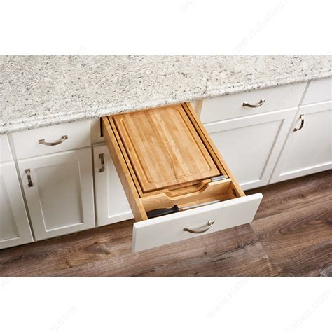 Rev A Shelf Combination Knife And Cutting Board Drawer Craft Supply