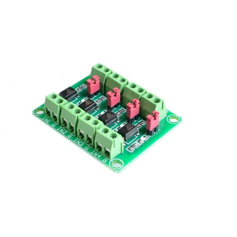 Pc817 4 Ch Optocoupler Isolation Module Captronics