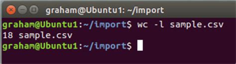 Linux Commands To Assist With Importing A Csv File Into Sql Server