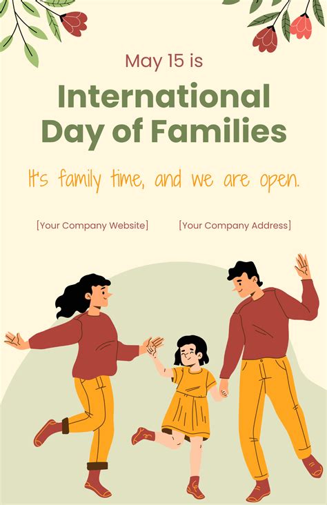 Free International Day Of Families Templates To Edit Online