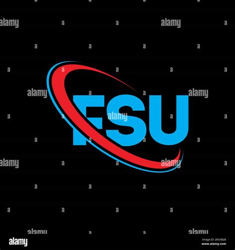 Fsu Logo Fsu Letter Fsu Letter Logo Design Initials Fsu Logo Linked