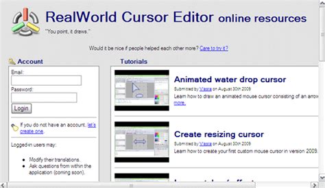 Make Yourself A Custom Mouse Cursor With Realworld Cursor Editor
