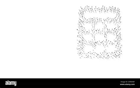 3d Rendering Of Nails In Shape Of Symbol Of Calculator With Rounded Buttons With Shadows