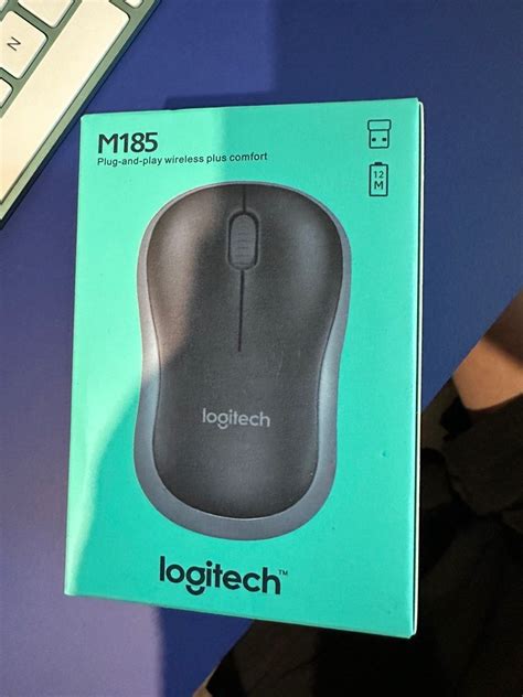 Logitech M185 Mouse Computers And Tech Parts And Accessories Mouse And Mousepads On Carousell