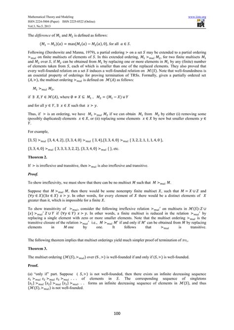 Multiset Path Orderings And Their Application To Termination Of Term