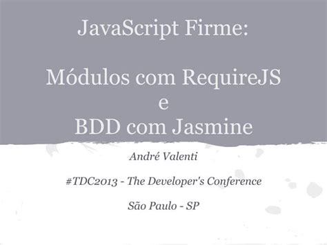 Jasmine A Bdd Test Framework For Javascript Ppt