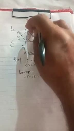 If Two Parallel Lines Are Intersected By A Transversal Then The Bisector
