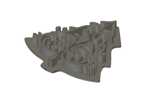 Chrismas Tree Cutter By Evax Design Download Free Stl Model