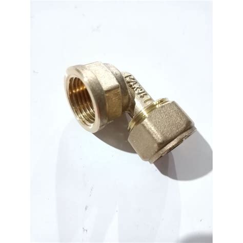 Jual Knee Drat Dalam Kuningan Air Panas Kne Sambungan Air Panas Inch Neple Knee Air