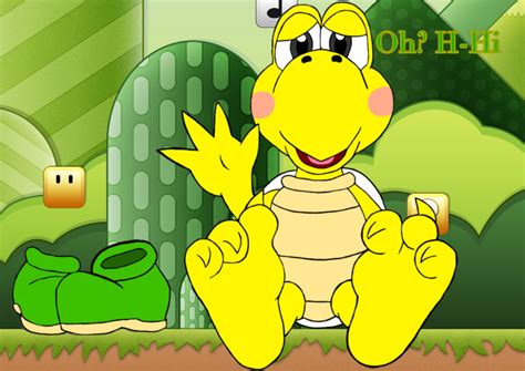 A Shy Koopa By Zeekthatgeek On Deviantart