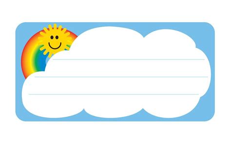 Rainbow Name Tags Free Printable Printable And Enjoyable Learning