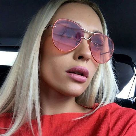 Buy Sexy Aviator Sunglasses Women 2018 Fashion Ocean