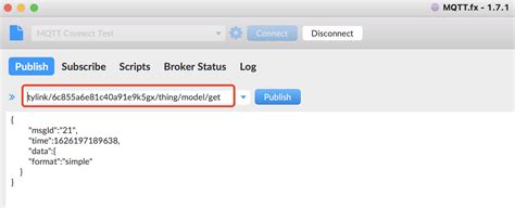 device connection using mqtt fx tuya developer platform tuya developer