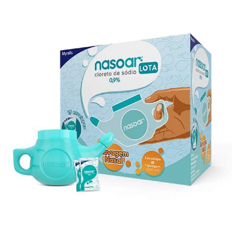 Nasoar Lota Envelopes Lavador Nasal Panvel Farm Cias