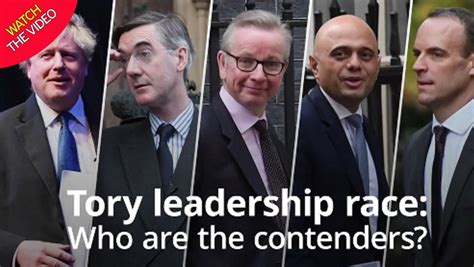 Next Tory Leader Odds Who Could Replace Theresa May As Prime Minister