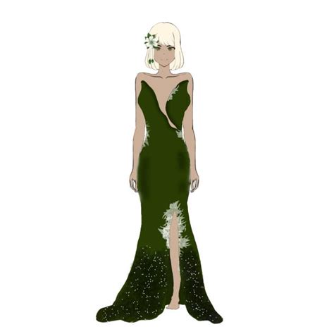 Green Gown Ibispaint
