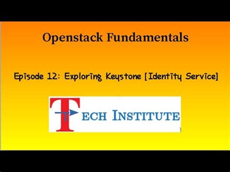 Explore Openstack Identity Service Keystone Live Demo Redhat Openstack Platform YouTube