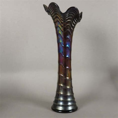 Large Art Nouveau Iridescent Glass Vase For Sale At Pamono
