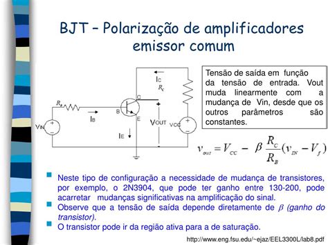 Ppt Eletrônica Aula 04 Transistor Cin Uppe Powerpoint Presentation Id 950039