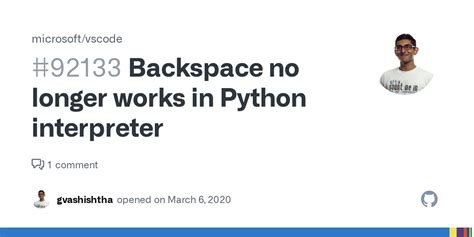 Backspace No Longer Works In Python Interpreter · Issue 92133