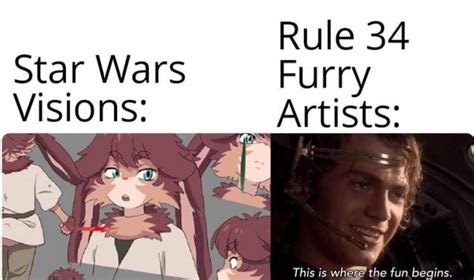 Rule 34 Star Wars Furry Visions Artists Ifunny