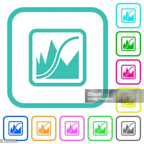 Adjust Image Curves Vivid Colored Flat Icons Stock Illustration Download Image Now Adjusting