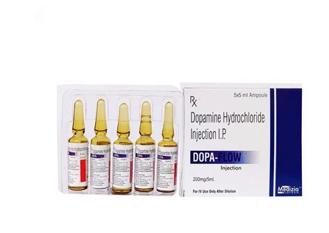 Dopamine 200mg5 Mi Inj At ₹ 25piece Pharmaceutical Tablets In Surat