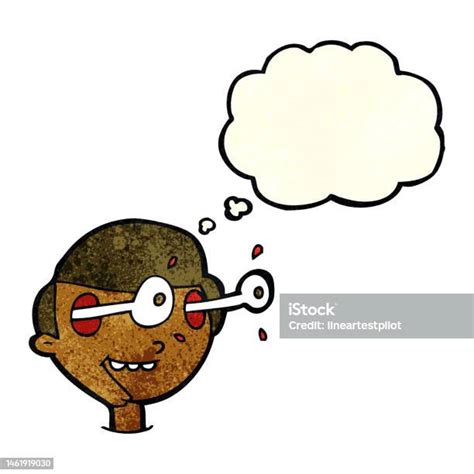 말풍선이 있는 흥분된다 남자아이 왜고너의 얼굴 만화 캐릭터 낙서 드로잉에 대한 스톡 벡터 아트 및 기타 이미지 낙서 드로잉 남자 눈 신체 부분 Istock